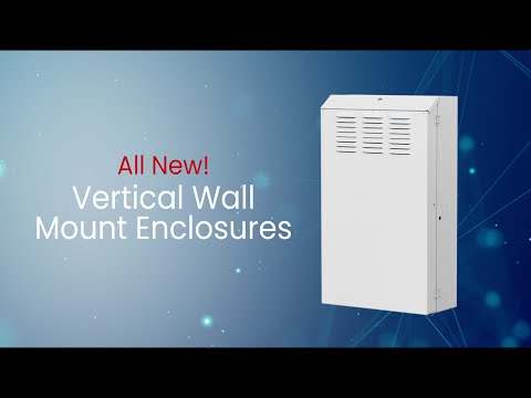 L-com's Vertical Wall Mount Enclosures