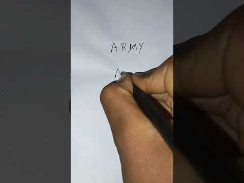 ARMY logo create to YR7 YOUTUBE. π π±π±π³π³ #army #logo