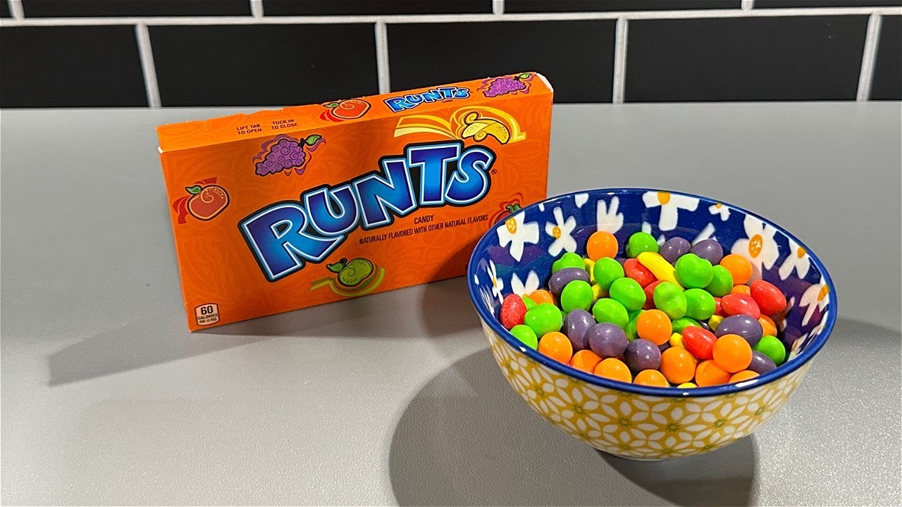 Runts Candy - 5 oz Movie Theater Box Candy