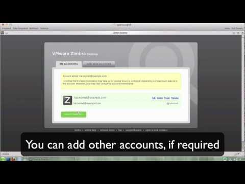 Introducing the Zimbra Desktop off-line email access & synchronisation