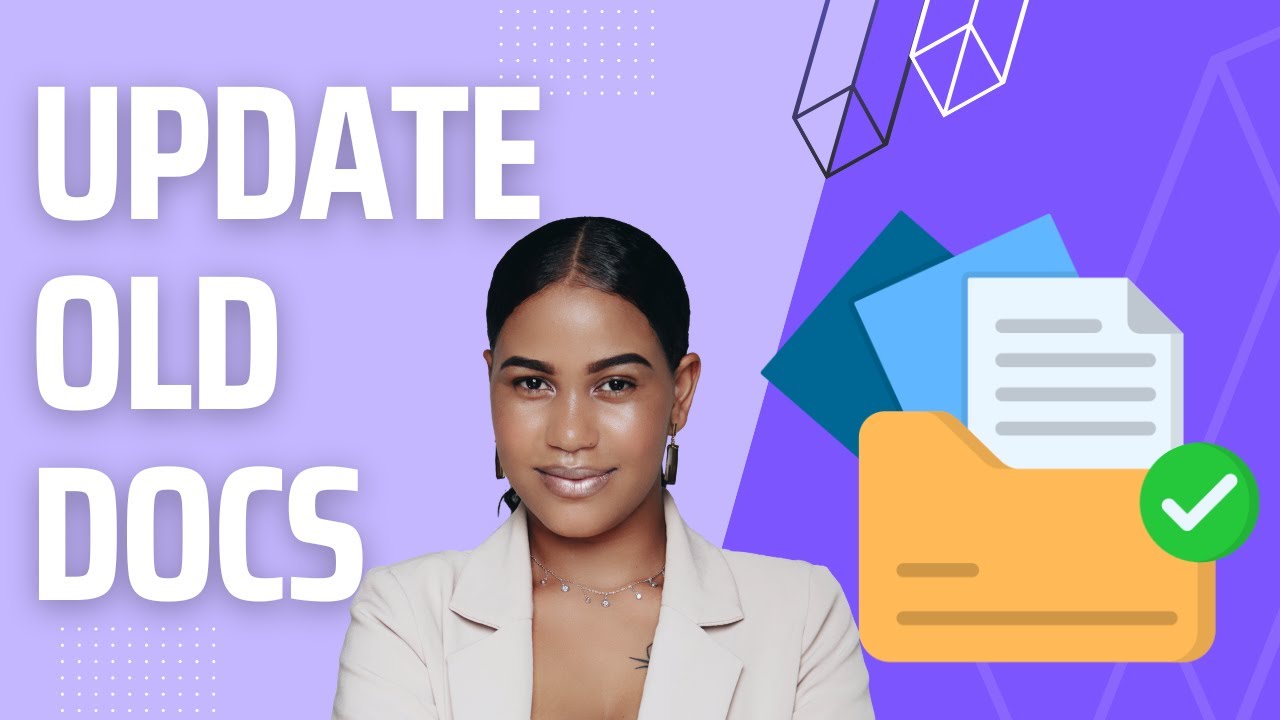 How to update old documentation