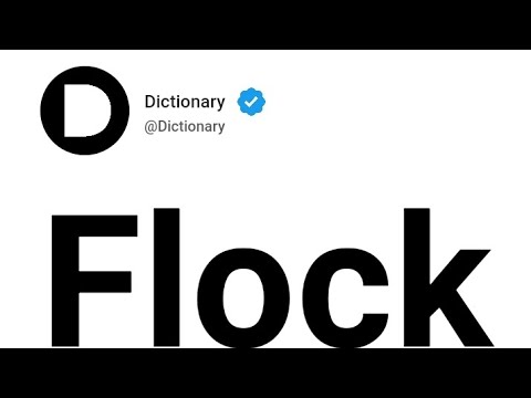 Flock Meaning In English
