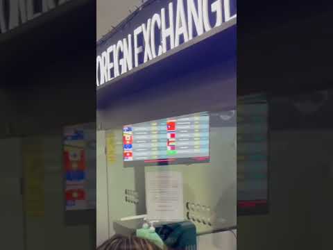 Manila airport currency exchange ₱ $ #boracay #travelvlog #boracayvlog #expat #philippines #manila