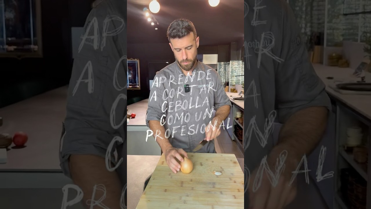 Aprende a CORTAR CEBOLLA como un PROFESIONAL