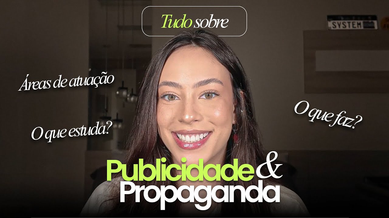 Como é o curso de PUBLICIDADE E PROPAGANDA | Diferença de marketing e publicidade e áreas de atuação