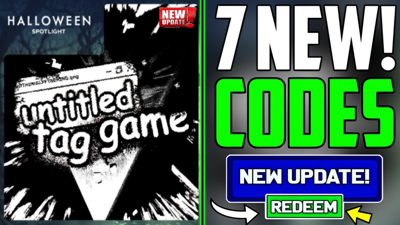 ALL NEW!✅UNTITLED TAG GAME ROBLOX CODES 2025 - UNTITLED TAG GAME CODES 2025 [ROBLOX]