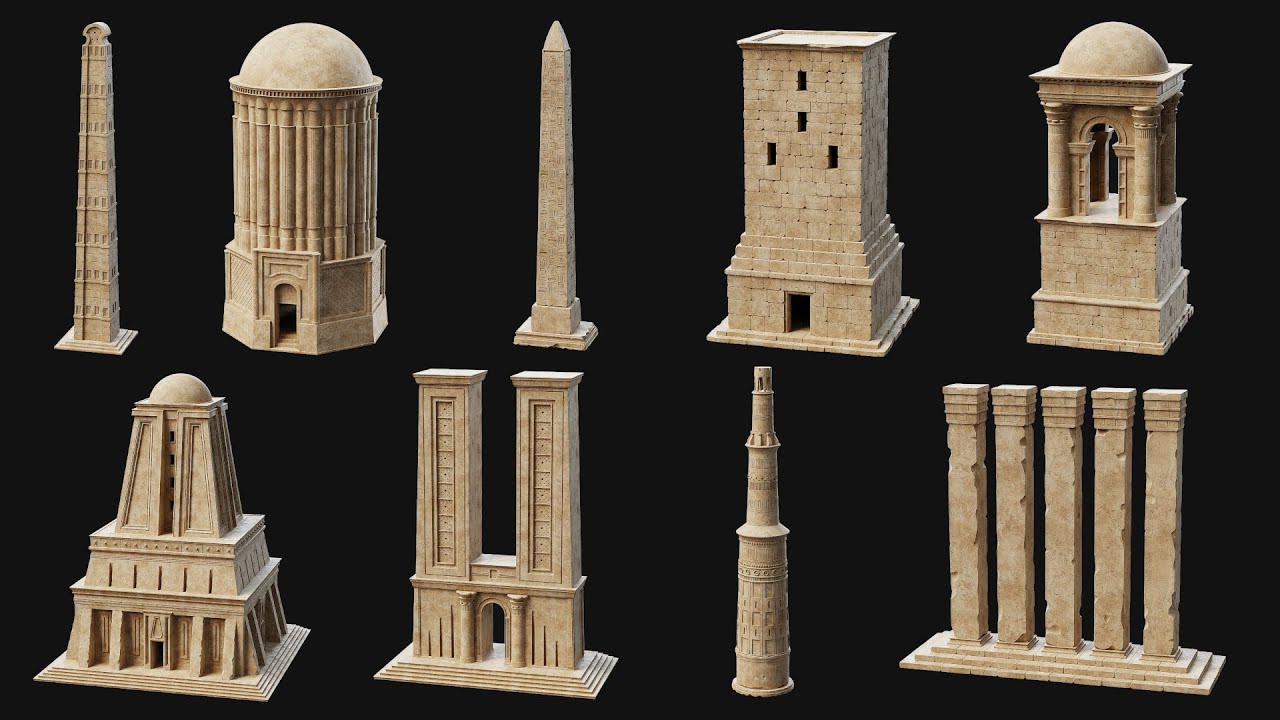 Ancient Tower Monuments