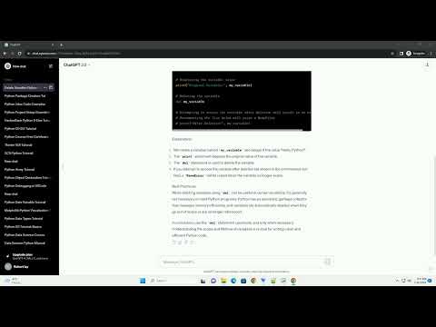 how do you delete a variable in python