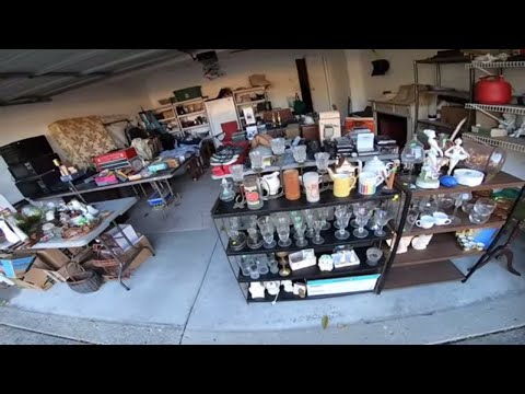 How Much Can I Find at 5 Garage Sales?
