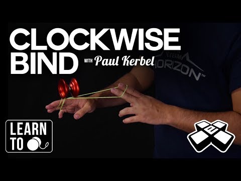 Learn the Clockwise Bind Yo-Yo Trick! YoYoExpert Tutorial by Paul Kerbel!