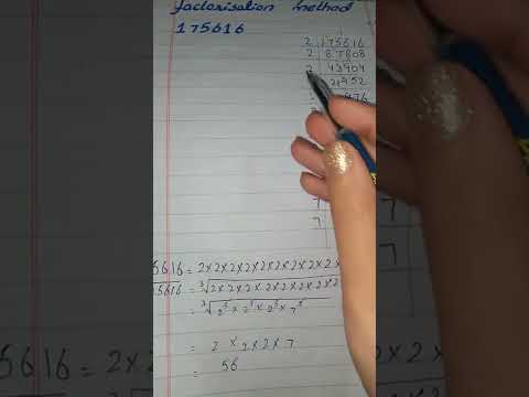 Cube Root of 175616 #shorts