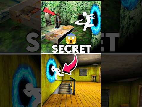Granny 2: Secret Way to Boat Escape WITHOUT Using Boatππ₯#granny #grannyglitches #grannygame #granny1