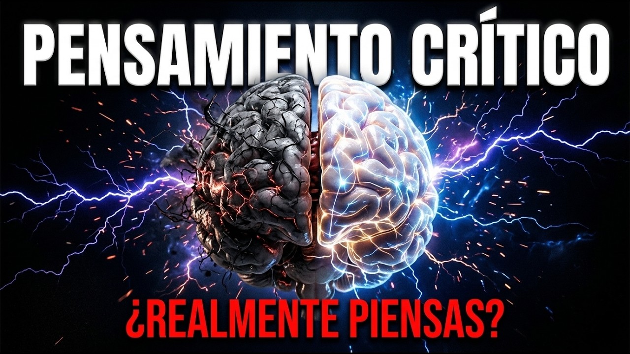 🧠 ¿Por qué el 95% de las personas NO sabe pensar? | Pensamiento Crítico