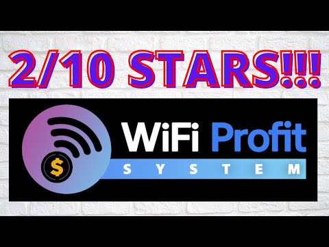WiFi Profit System Review - 👎 2/10 STARS!!! 🤢 [VERY POOR & CHEAP AFFILIATE SITE MAKER]