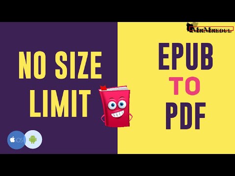 How to Convert EPUB to PDF Files on Mobile Easily: Without Any Loss of Quality