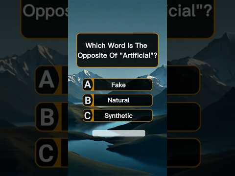 English Quiz #ytshorts #shortsfeed #youtubeshorts #quiz #englishquiz #shortsbeta #shorts #synonyms