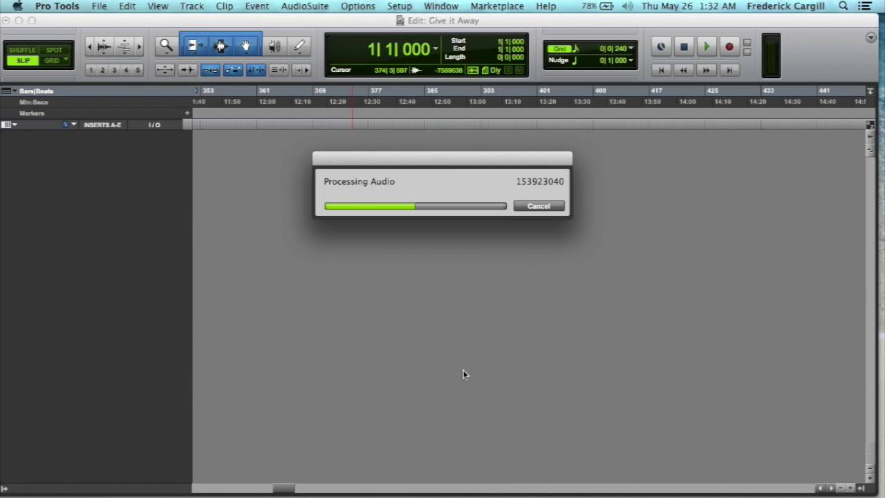Pro Tools 11 (Importing Audio)