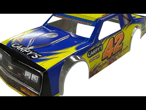 Custom 1RC Dirt Street Stock Wrap Installation | Carpy’s RC Wraps