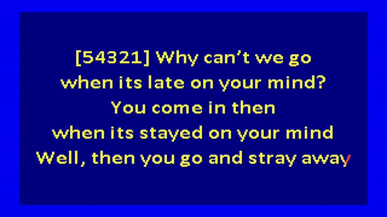 Can  - Moonshake (karaoke)
