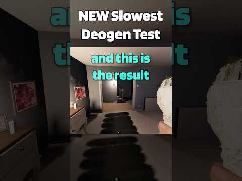 How Slow Can You Make a Deogen in Phasmophobia? #shorts #phasmophobia #phasmophobiaupdate