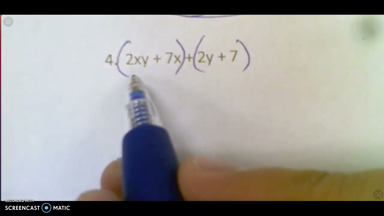 Alg2 7-2 Notes Day 1 Factoring Basics