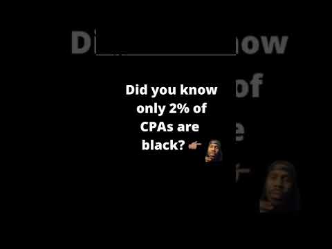 Only 2% of CPAs Are Black CPAs 🤯