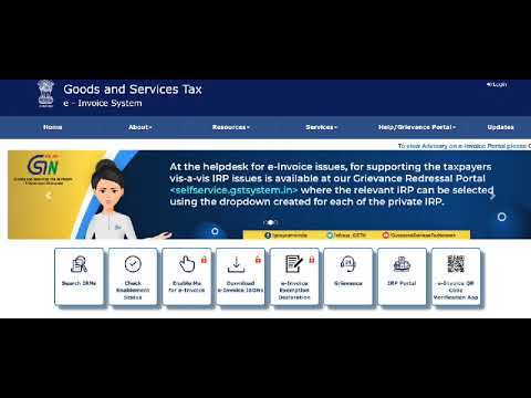 e-Invoice JSON download functionality Live on the GST e invoice portal