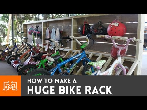 How To Build a Bike Rack — Stakeboard Storage Solutions