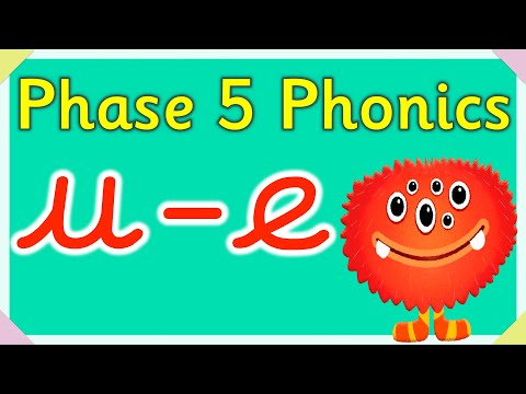 Phase 5 U-E Phonics Lesson 😊 [U-E Split Digraph] Miss Ellis 💜 #splitdigraphs