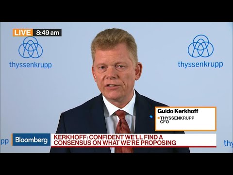Thyssenkrupp's CFO Says Merger Creates Future for Steel