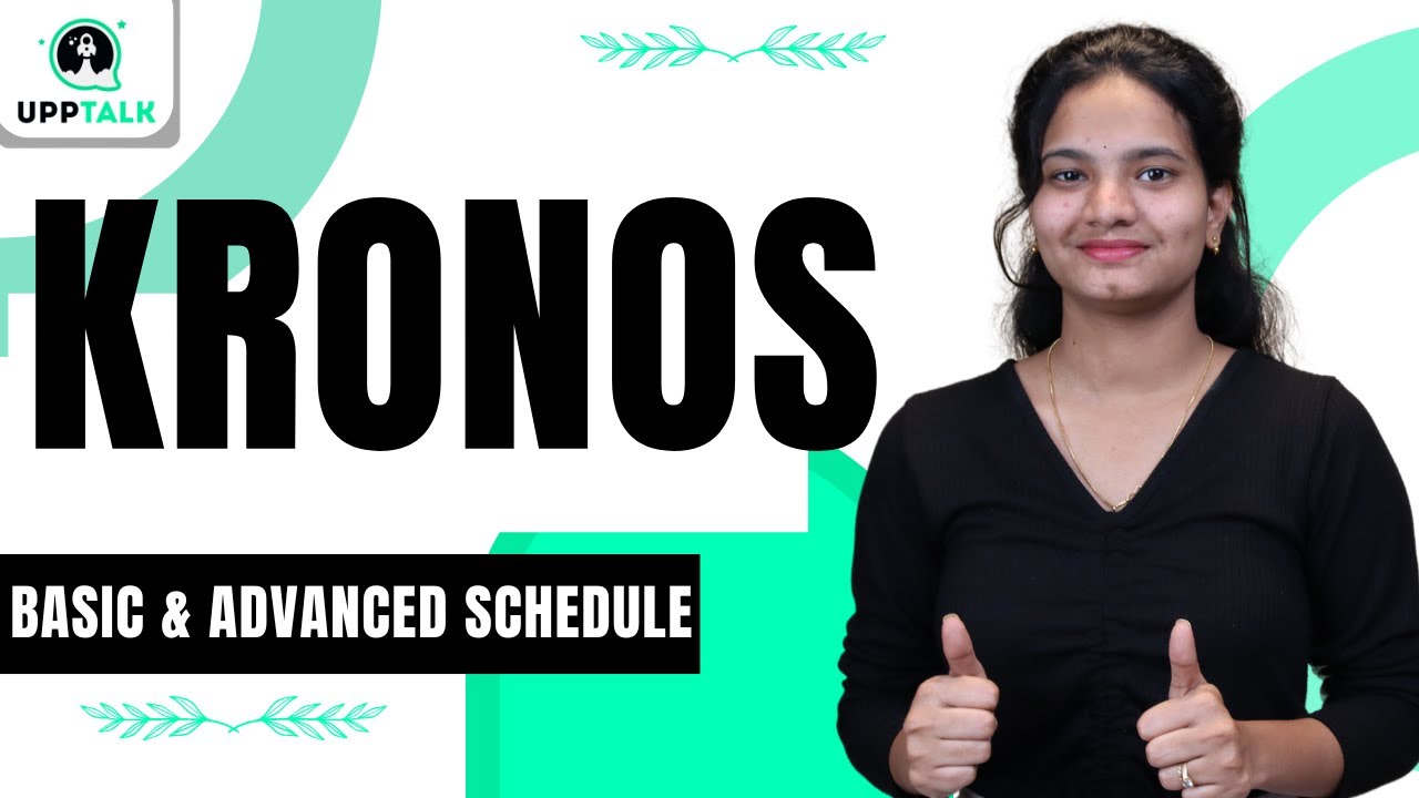 Kronos Basic & Advanced Schedule | Basic & Advanced Schedule Kronos | Learn Kronos | Kronos |UppTalk