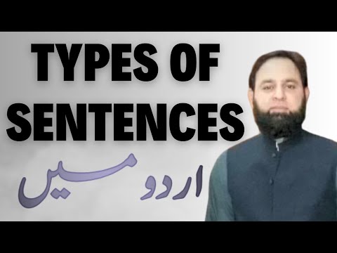 Types of sentences in English Grammar URDU HINDI