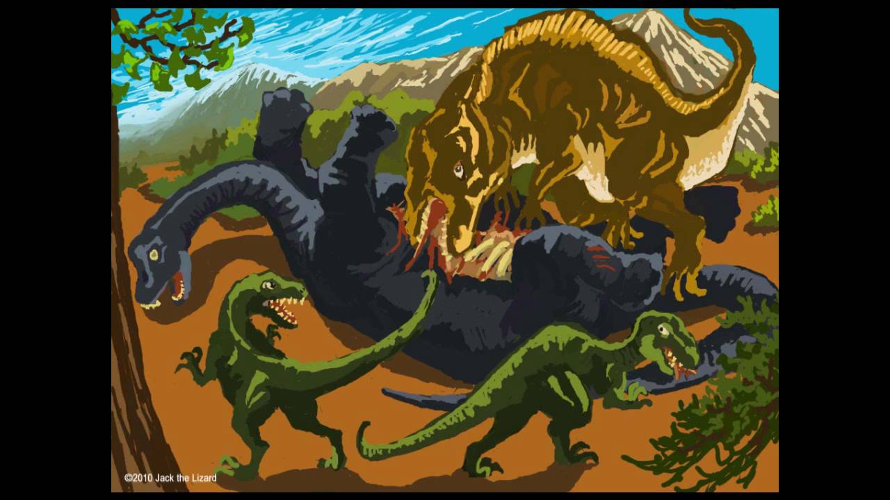 Acrocanthosaurus and Paluxysaurus