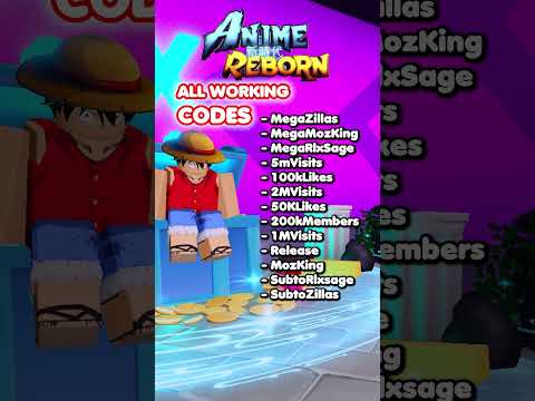 All working codes in Anime Reborn | #roblox #animereborn