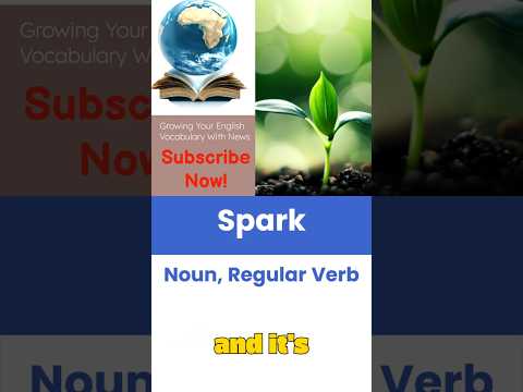 English Vocabulary in 1 minute: Spark