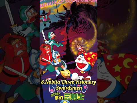 TOP 10 Doraemon Movie's #shorts #viral #doraemon