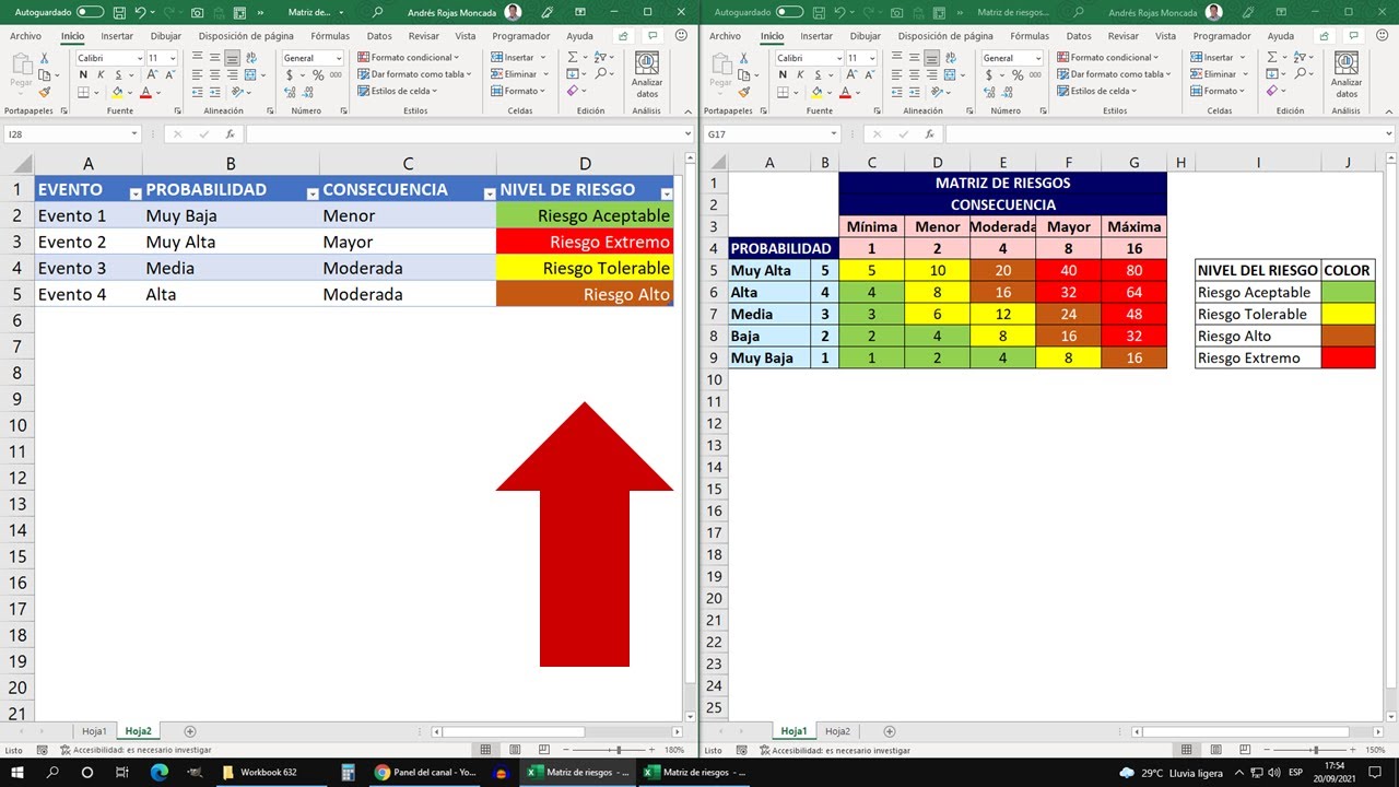 How to Create a Dynamic and Interactive Risk Matrix in Excel