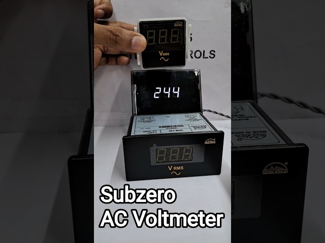 Digital Voltmeter - VPM-430 Digital Voltmeters Manufacturer from Mumbai