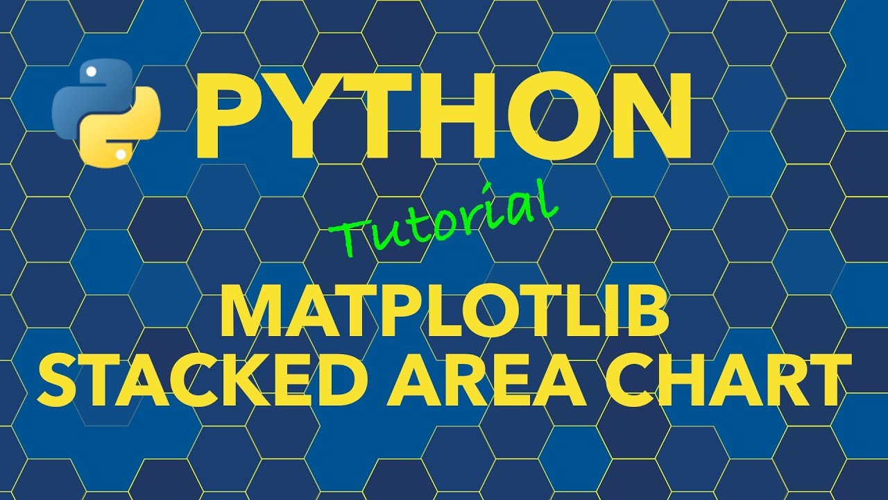 Python Stacked Area Chart with Matplotlib