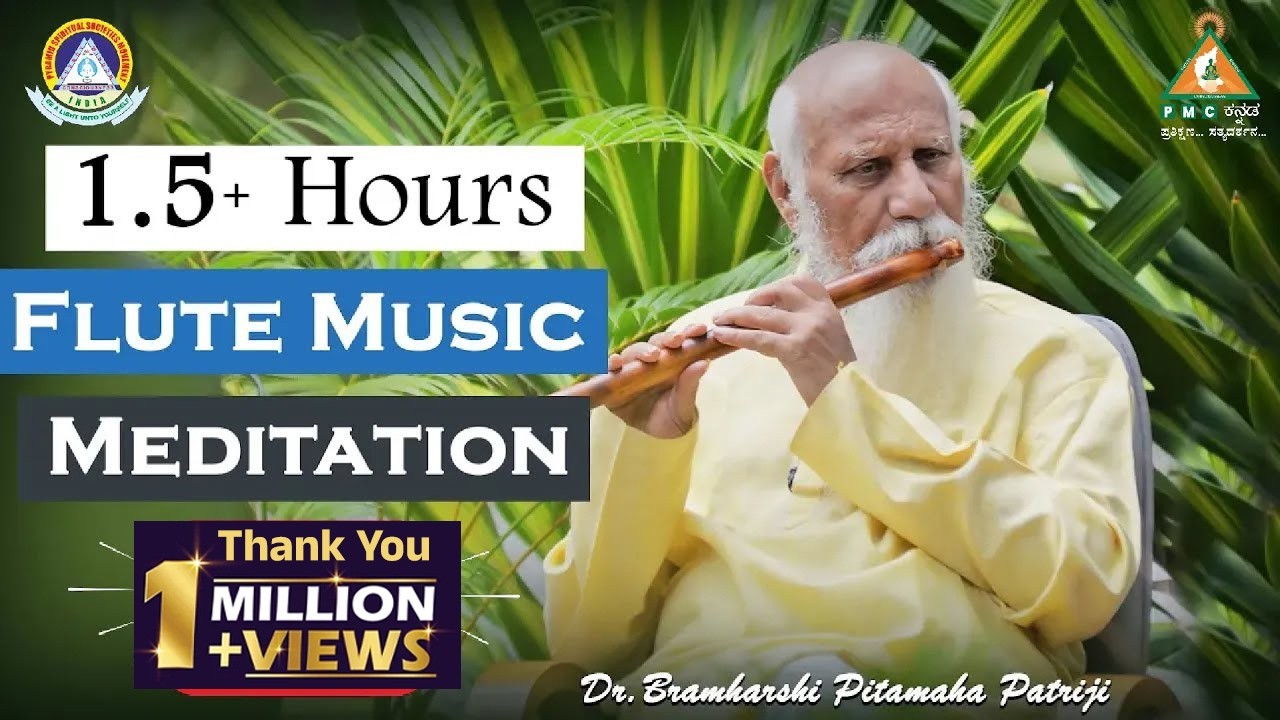 1.5 Hours of Flute Music Meditation | Music for Deep Meditation | #PMCKannada