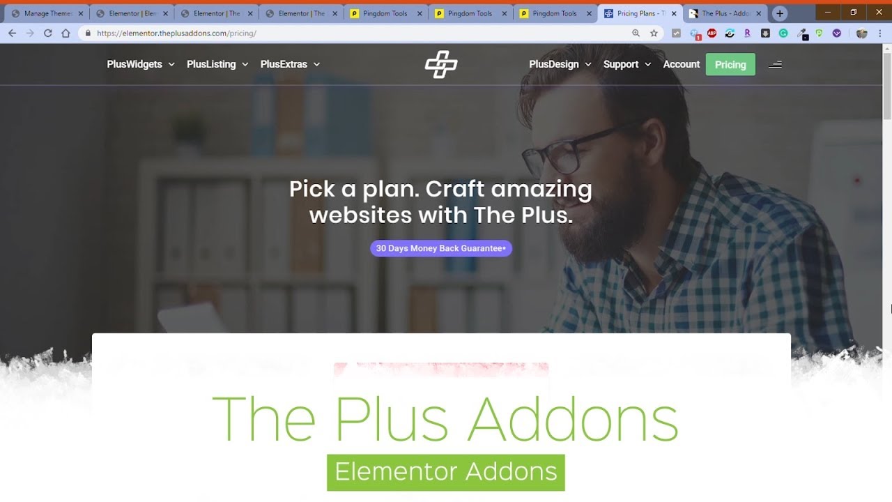 The Plus Addons Review - Elementor Addon Speed Comparison