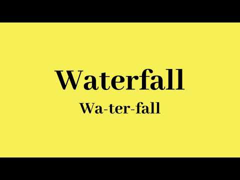 How to Pronounce Waterfall