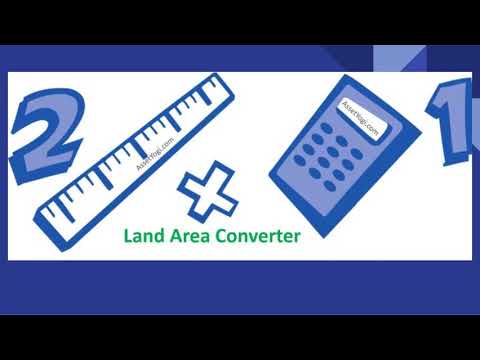 All About Land Area Conversion Calculator