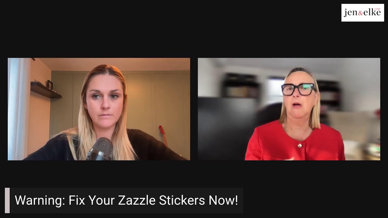 Warning: Fix Your Zazzle Stickers Now!