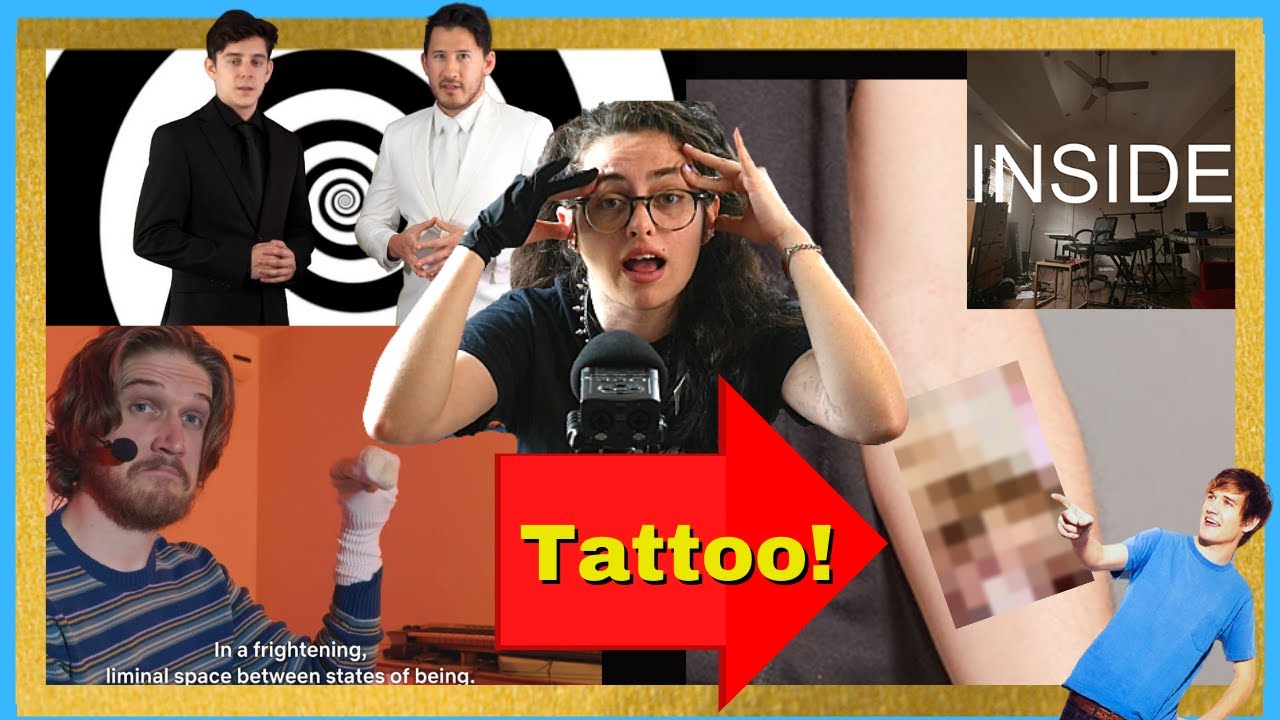 Designing Tattoos inspired by INSIDE and UNUS ANNUS || Bo Burnham, Markiplier tattoos