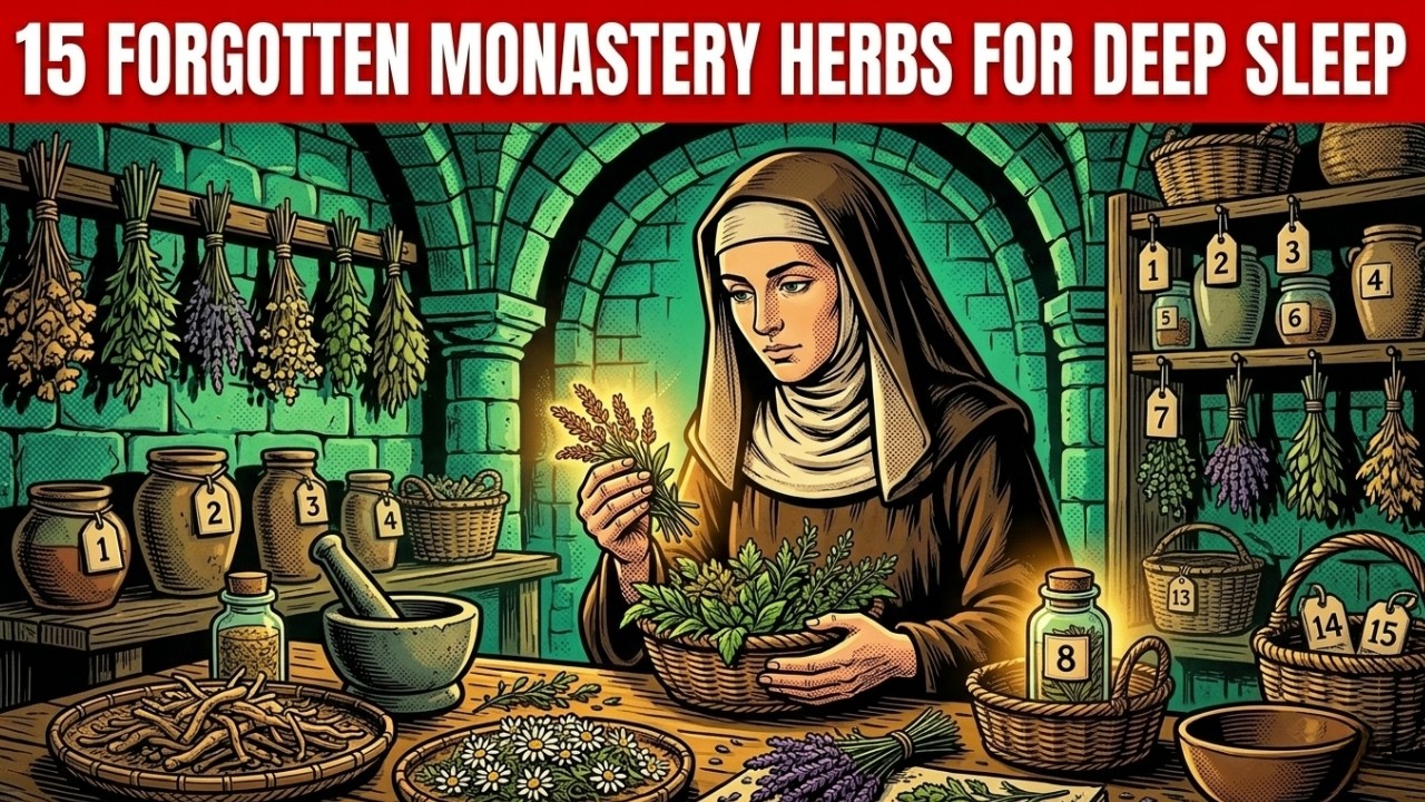 15 Forgotten Monastery Herbs for Deep Sleep (Number 8 Works Like a Low-Dose Sedative)
