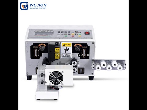 CS-T41 full-automatic computerized wire cut strip and twisting machine