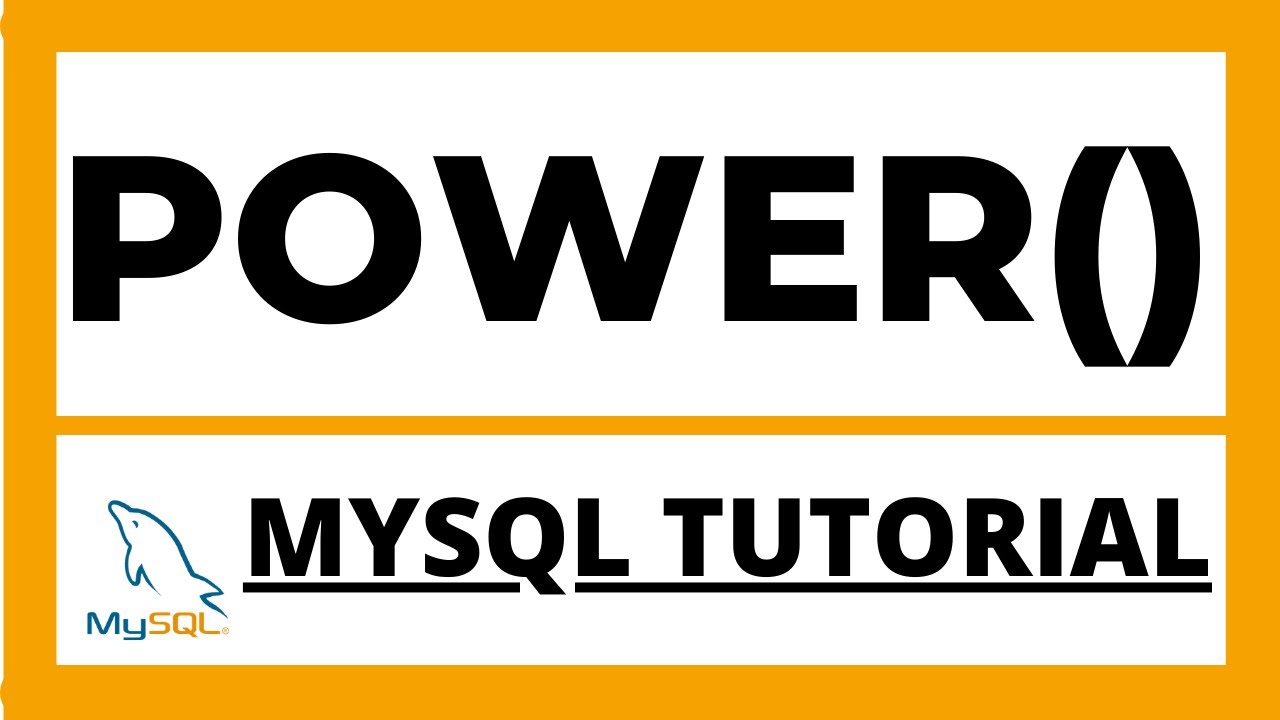 Power () function in Mysql tutorial | Find the power of number and column data