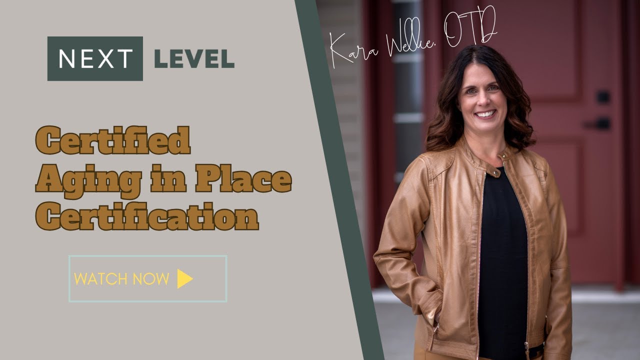 Certified Aging in Place Certification
