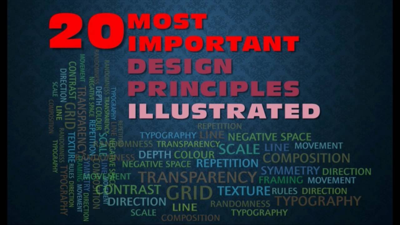 20 Most Important Design Principles Illustrated